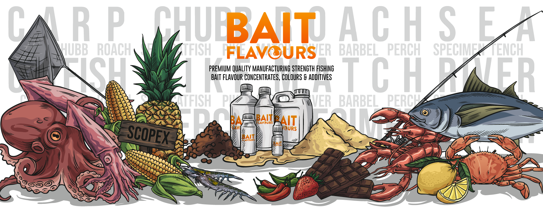 Bait Flavours - Elevate Your Bait Making with Premium Quality Flavours